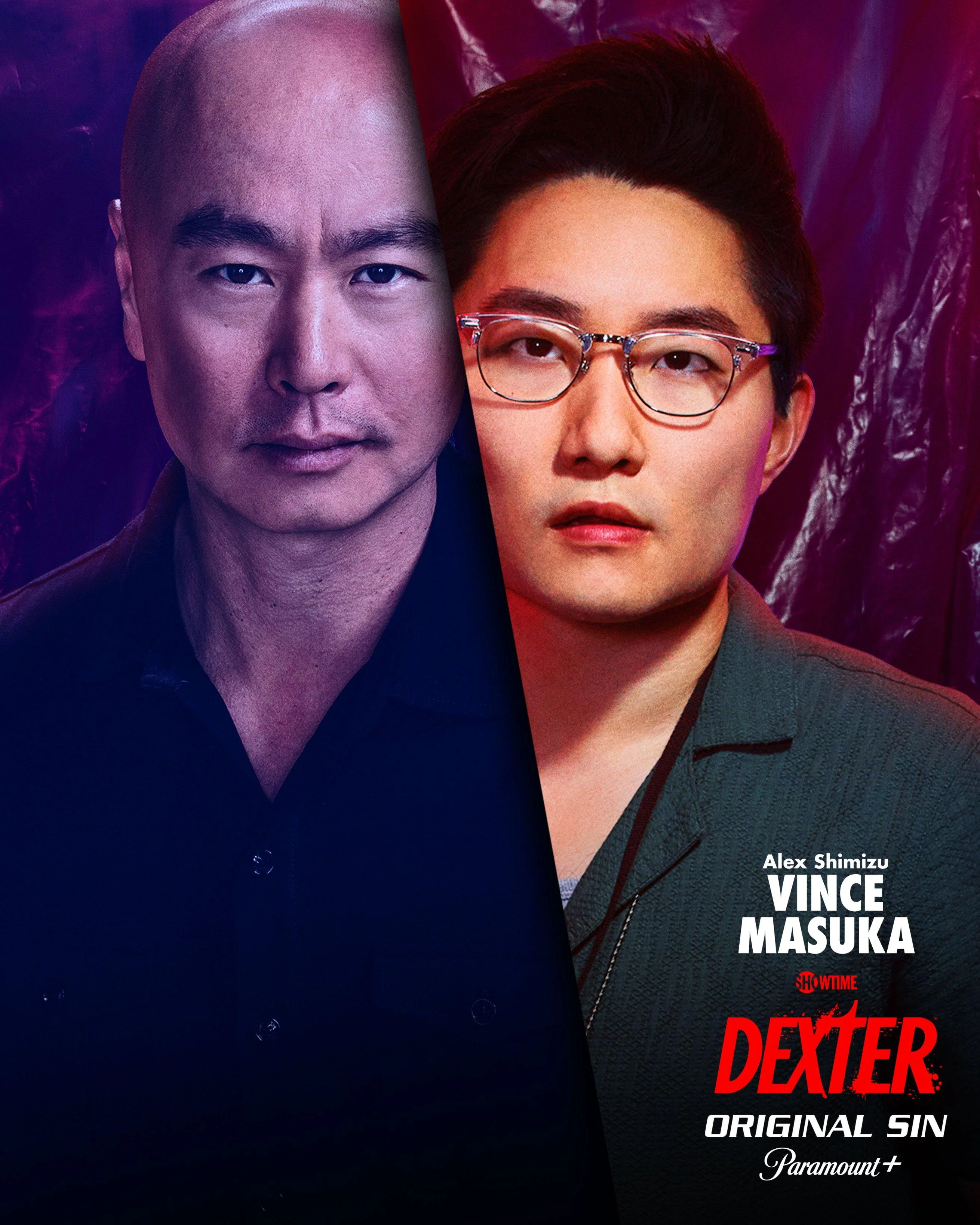 Dexter: Original Sin áp phích dàn diễn viên so sánh các diễn viên mới ...